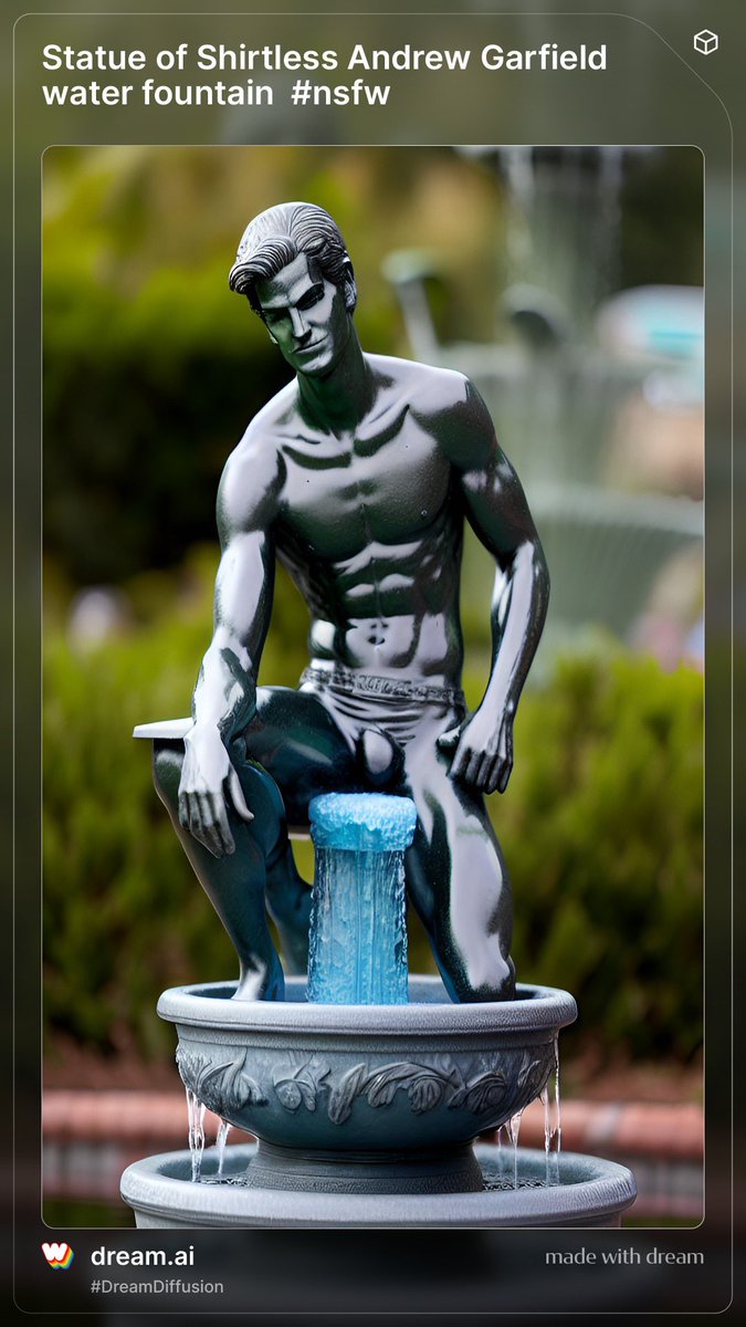 Marbleman on Twitter: "RT @RednevalU: #nsfw water fountains Dream app"