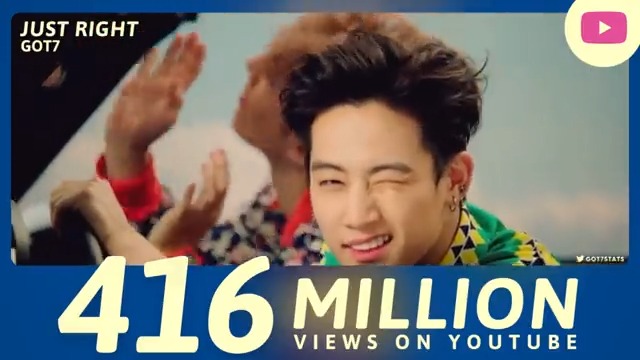 ♡⃕ อินมู˚♡ ⃗ on Twitter: "RT @GOT7STATS: GOT7’s “Just Right” M/V has now surpassed 416 million ...