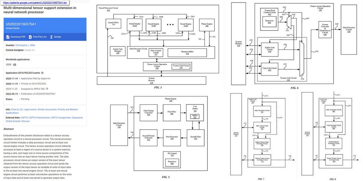 OGAWA, Tadashi on Twitter: "=> Apple Neural Network Processing Engine (Nov 2020) https://patents ...