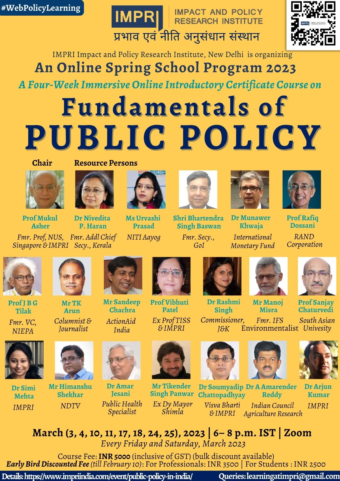 IMPRI Impact and Policy Research Institute on Twitter: "#IMPRI #WebPolicyLearning @impriindia An ...