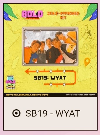 Team Robometrinatics 👑 ️ on Twitter: "Keep Voting #SB19 on Nylon Manila Big, Bold, Brave Awards ...