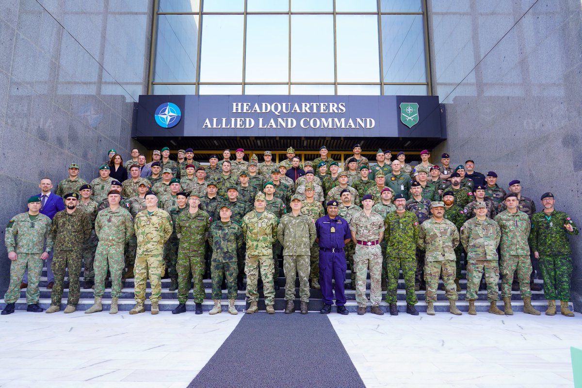 NATO Allied Land Command on Twitter: "LANDCOM hosted the Land Coordination Conference from 23 to ...