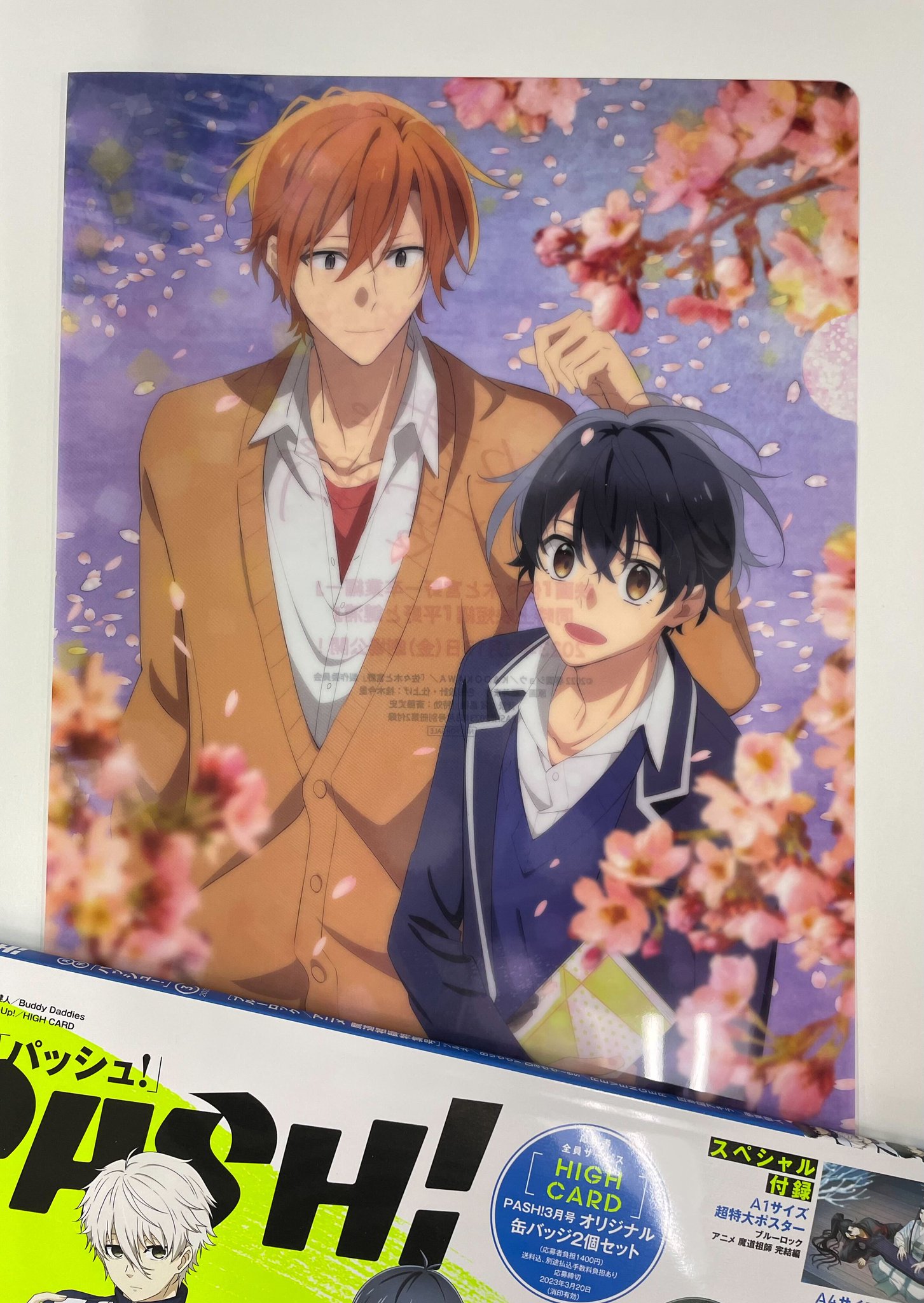 PASH!編集部 on Twitter: "PASH!です。明日2月9日発売3月号付録クリアファイルは『#佐々木と宮野』！ まもなく映画が公開となる本作。2022年4月号で表紙を飾った大好評の ...