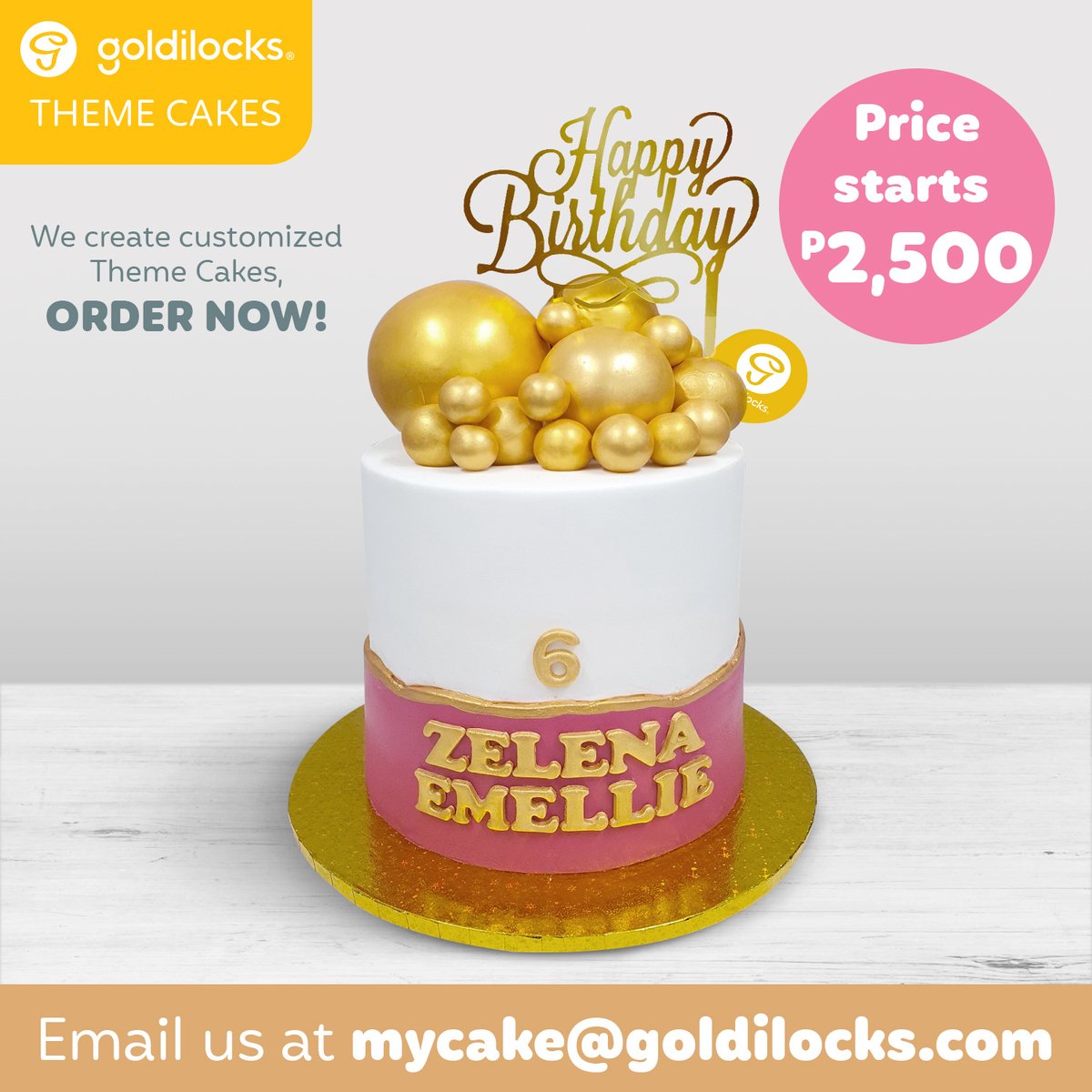 Goldilocks PH on Twitter: "Proud to present our creations made with love. 💛 Celebrate with ...