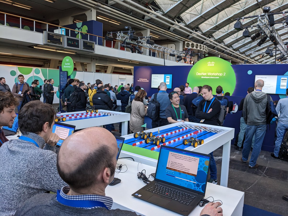Cisco DevNet on Twitter: "Wow! It is good to be back at #CiscoLiveEMEA and we love seeing ...