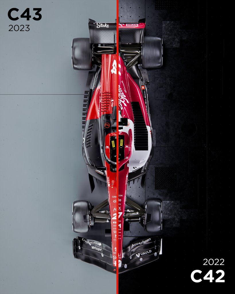 Autosport on Twitter: "C43 vs C42 👀 Which one do you prefer? 🤔 #F1 #AlfaRomeo #Autosport https ...