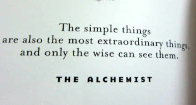 10 Life Lessons From The Book "The Alchemist" 1. - Thread from ...