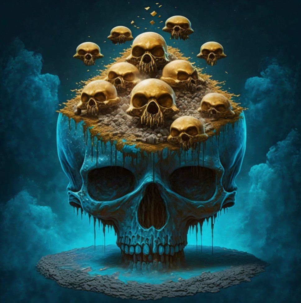 Lia on Twitter: "@zk_brain GM 🌻💜 Skull #21 by @aidabbler Beauty of Pink by @SkochNFT https://t ...