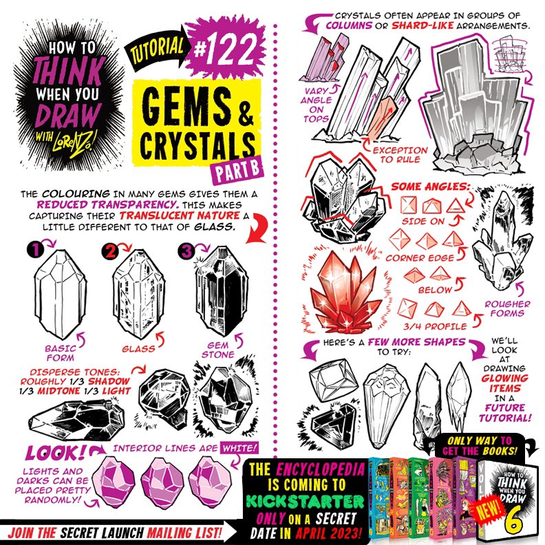 Etheringtonbrothers On Twitter Gems And Crystals Pt 2from The Howtothinkwhenyoudraw