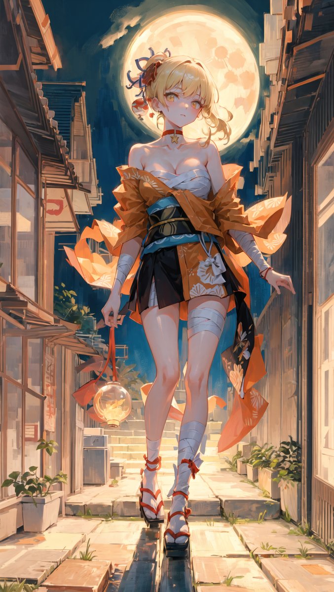 GenshinImpact FanArts on Twitter: "#GenshinImpact #原神イラスト #原神 #宵宮 #Yoimiya #AI Credits：木11 from ...