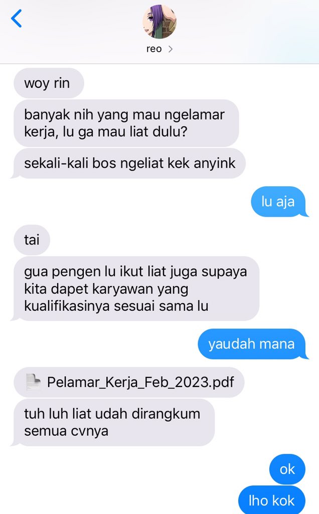 uos on Twitter: "#rinsagi #rnis socmed au — pak bosku, mantanku. https://t.co/gzjIWMX1gw" / Twitter