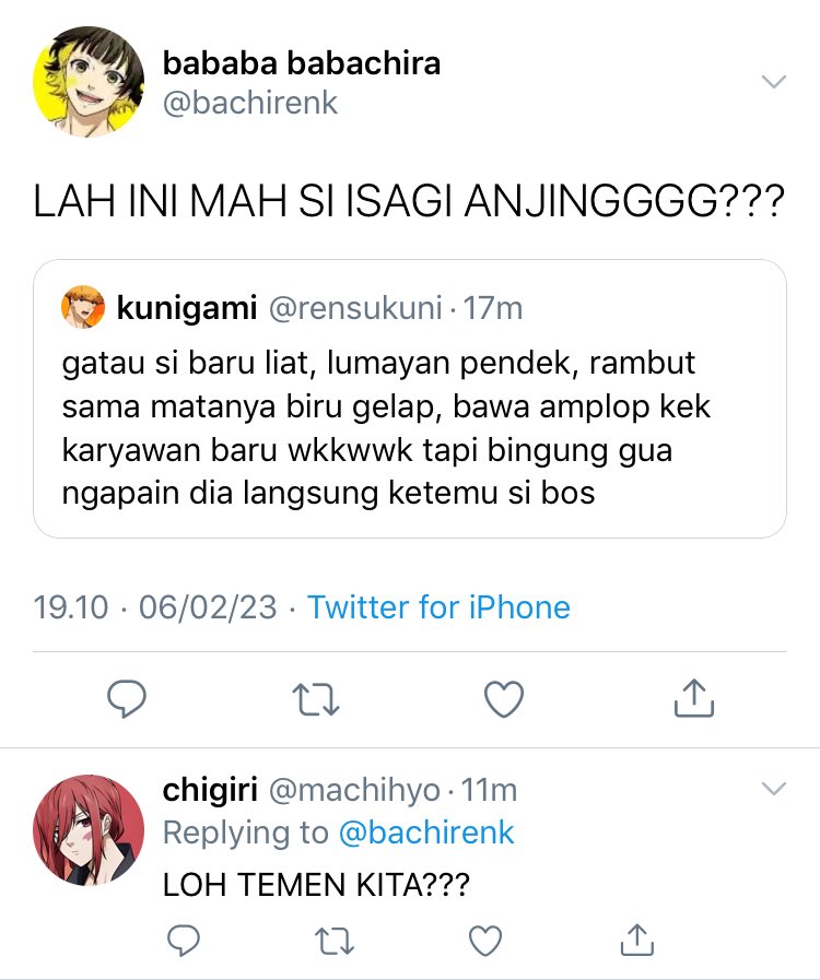 uos on Twitter: "#rinsagi #rnis socmed au — pak bosku, mantanku. https://t.co/gzjIWMX1gw" / Twitter