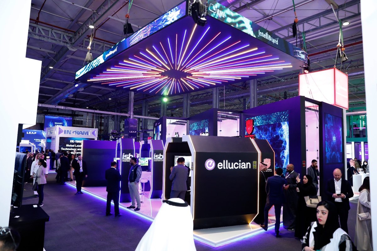 Ellucian on Twitter: "Our exhibit space at #LEAP23 is 😍! Stop by and visit Team Ellucian and our ...