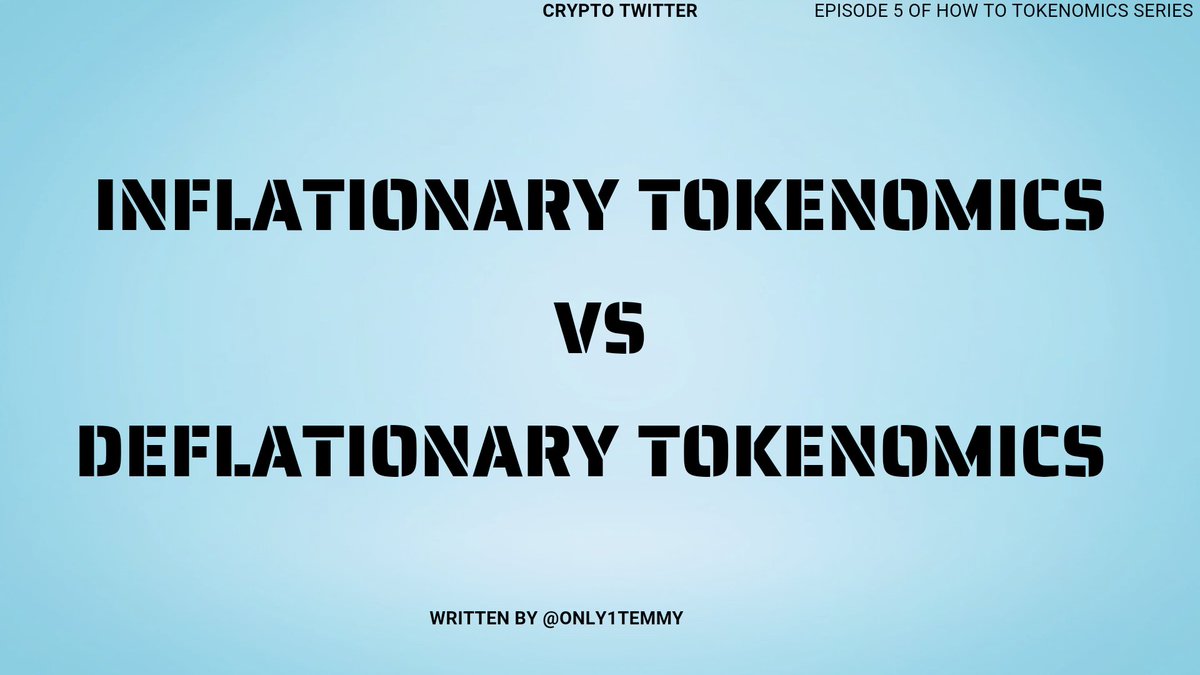 The beauty of analyzing the tokenomics of a project lies in the mechanism being used. Here is a ...