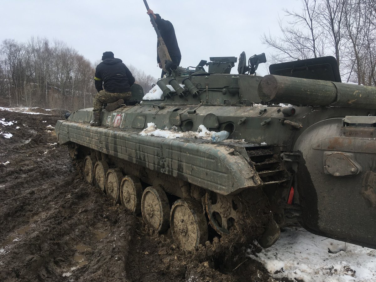 Oryx on Twitter: "RT @naalsio26: March 2022 Romny Raion, #Sumy Oblast, #Ukraine Captured BMP-2 ...