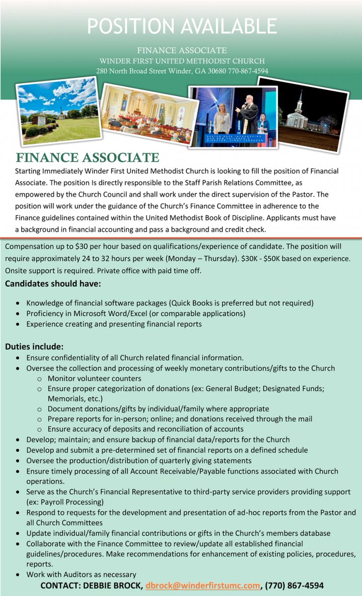 GaJobSource on Twitter: "Finance Associate https://bit.ly/3uFPzHI"