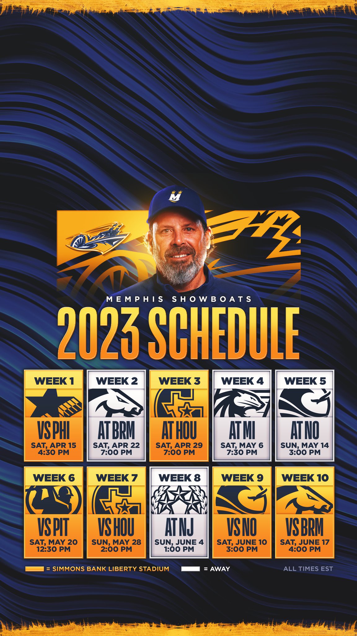 Memphis Showboats On Twitter Its Time To Get On Board With Some New