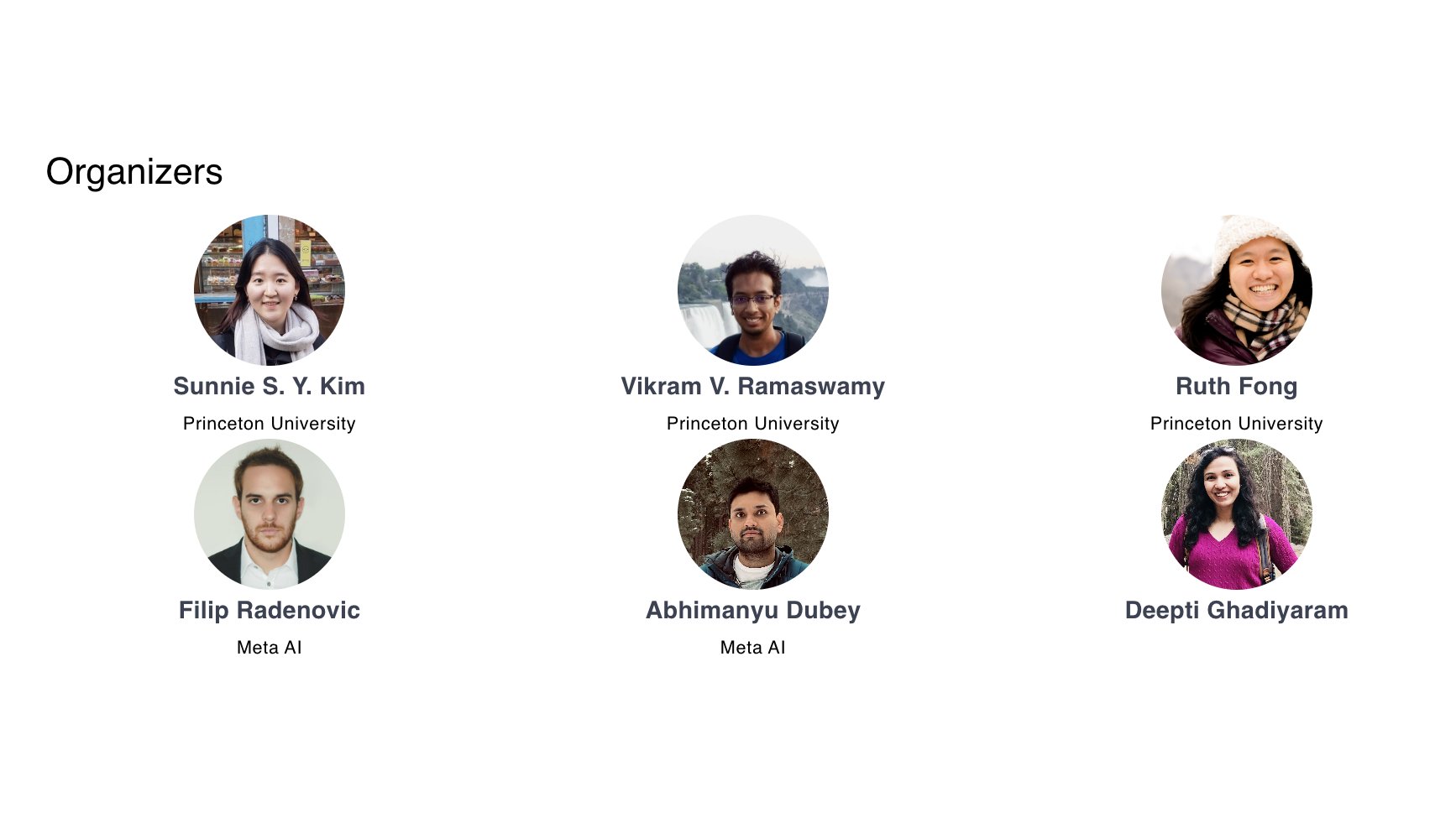 Sunnie S. Y. Kim on Twitter: "🚨 Announcing the 2nd Explainable AI for CV (XAI4CV) workshop at # ...