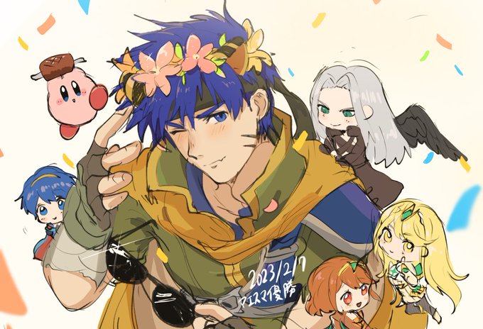 「mythra (xenoblade) simple background」Fan Art(Popular)｜2pages