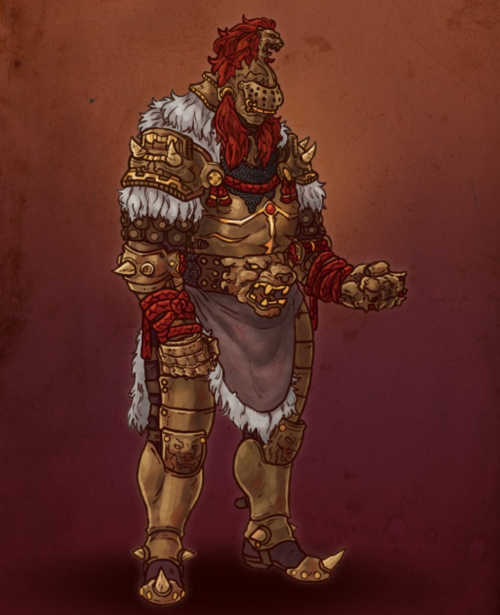 Casey's Guts (COMMS OPEN) on Twitter: "Eldin Ring boss concept based on my fist weapon ...