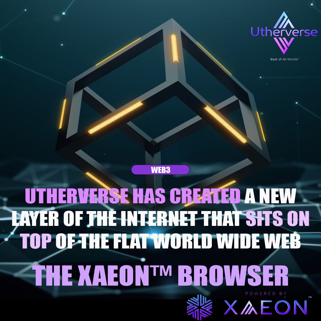 Utherverse - The Uthers fNFT AVAILABLE NOW! 🚀 on Twitter: "Introducing The XAEON browser, the ...