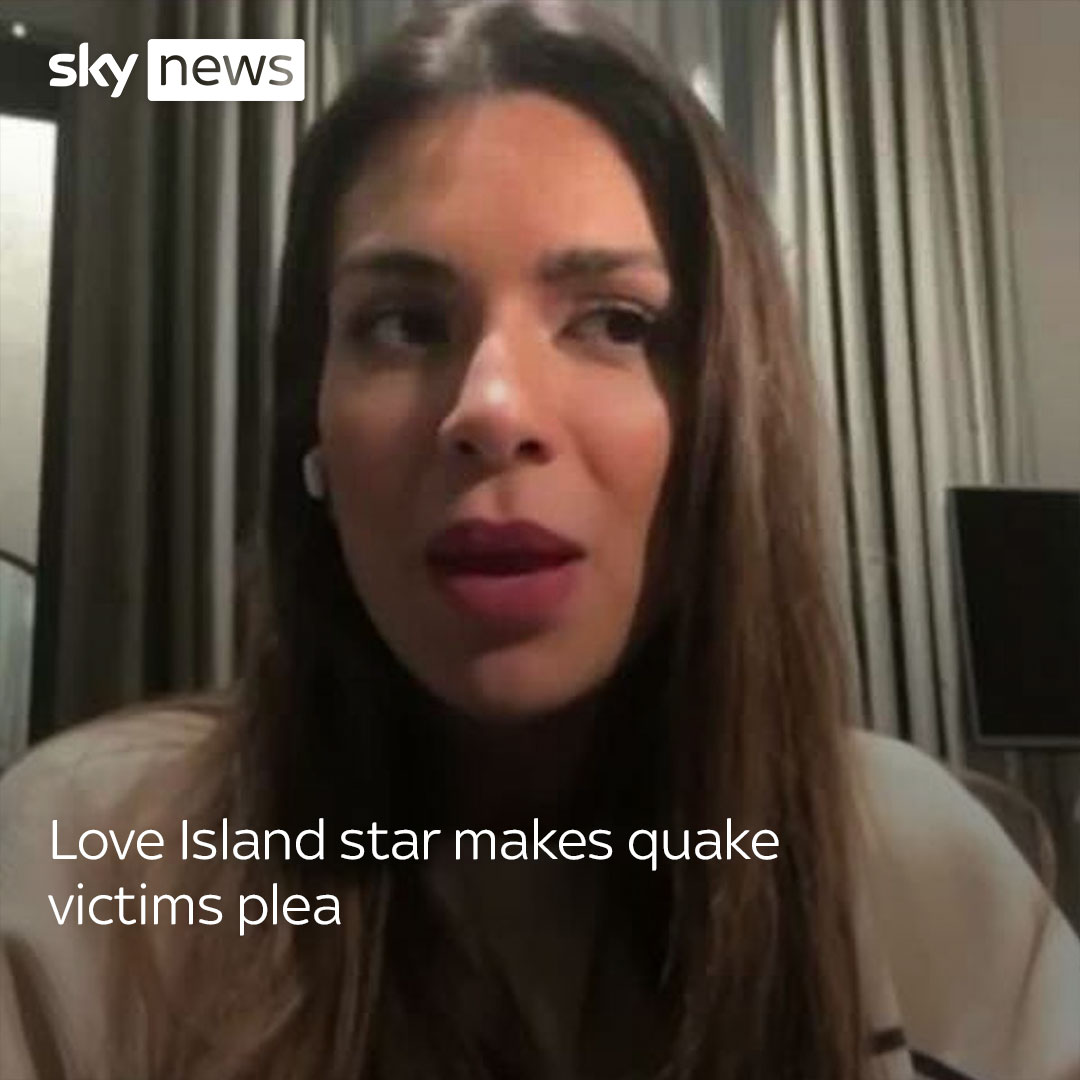 Sky News On Twitter British Turkish Actress And Reality Tv Star Ekin