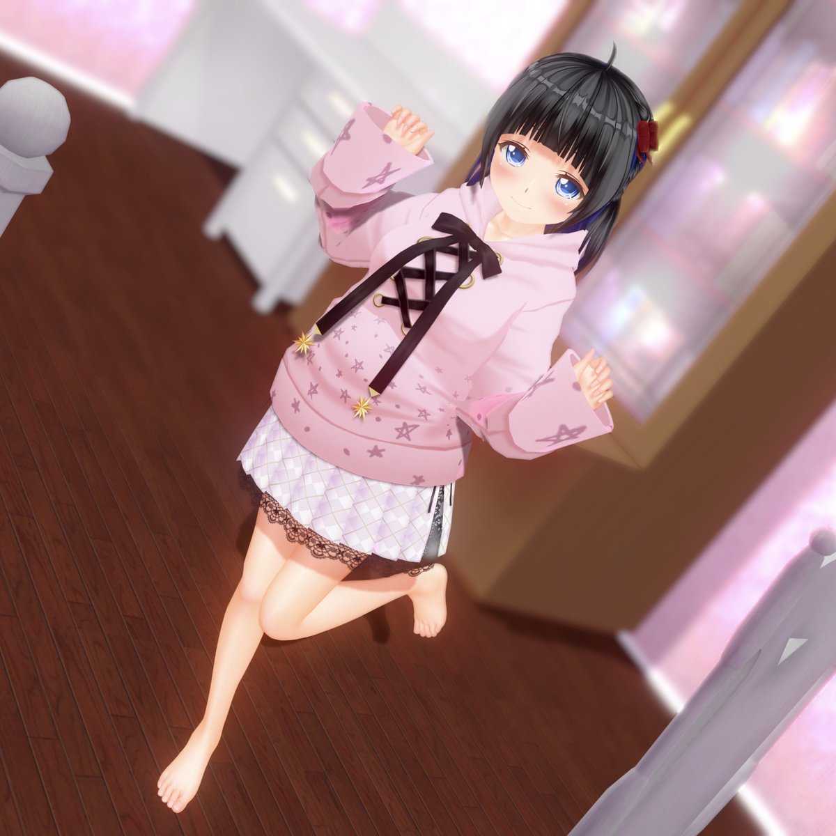 かつどん＠COM3D2 on Twitter: "おはあいりちゃん🍀 #COM3D2 #カスタムオーダーメイド3D2"