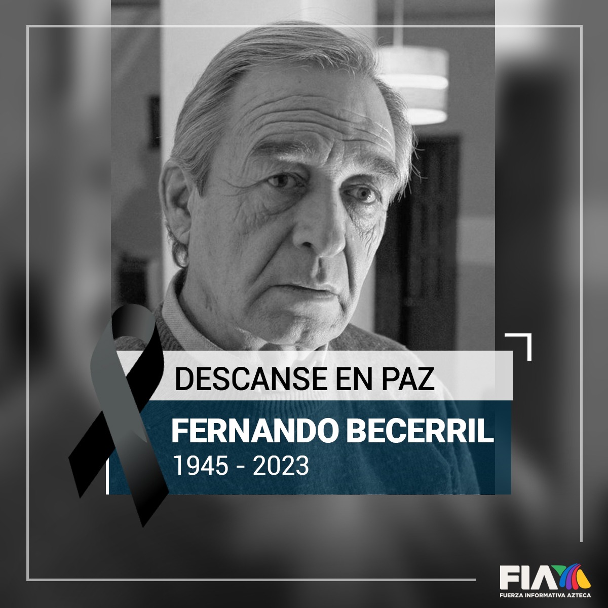 IMPORTANTE | Se dio a conocer la noticia de la muerte de Fernando ...
