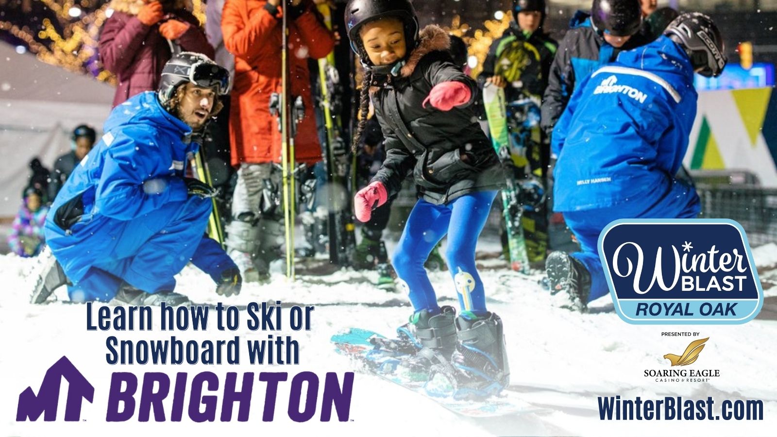 Winter Blast Royal Oak on Twitter: "Let’s Shred It!!!🏂Learn how to Ski or Snowboard with Mt ...