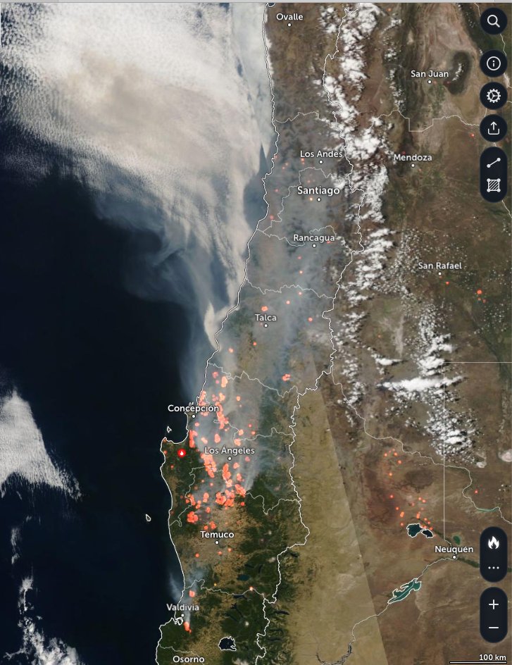 Mauricio Leandro Bertero On Twitter Imágenes Satelitales Actualizadas