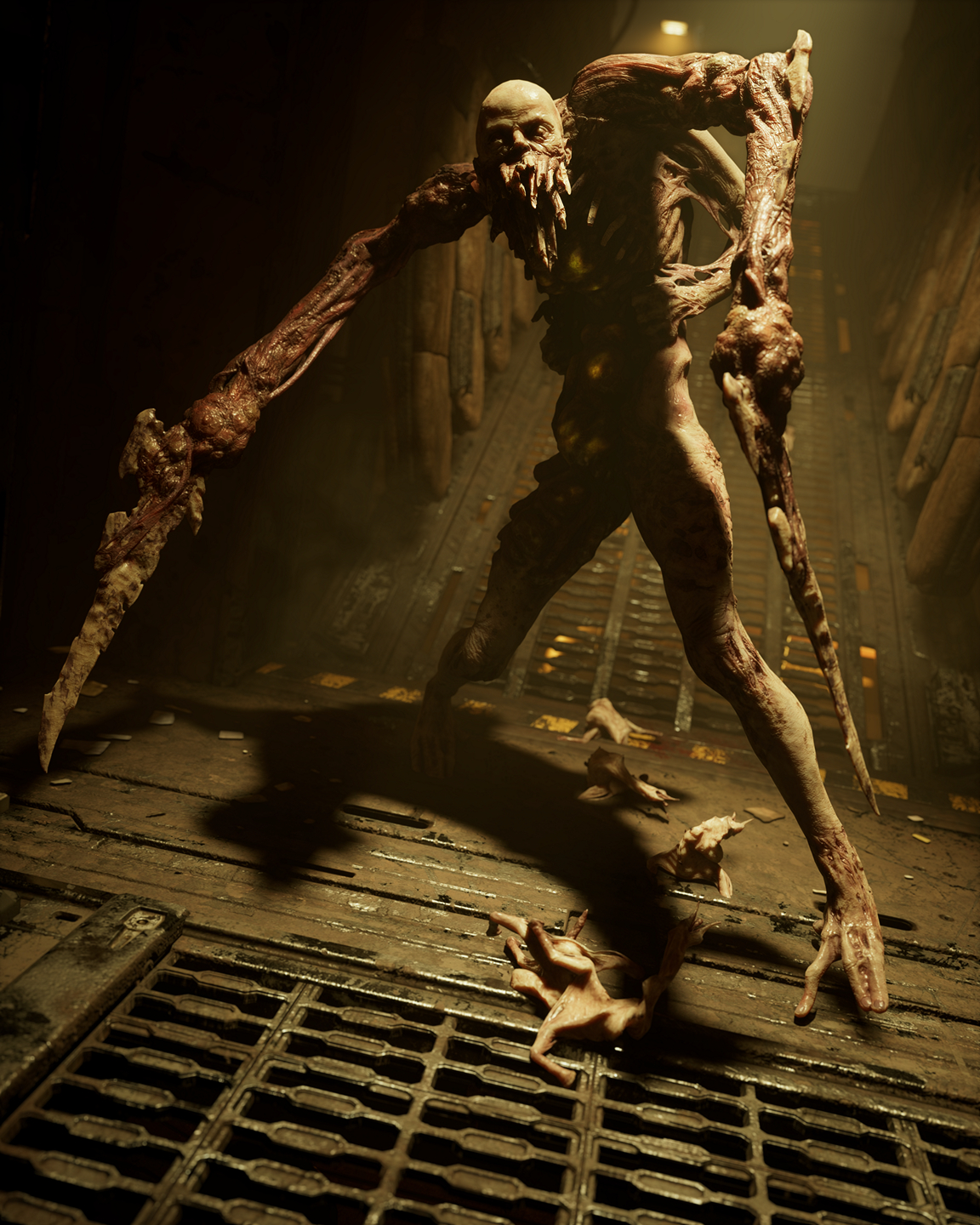 Dead Space Monsters Drawings The Incomprehensible Horror Of 'Dead