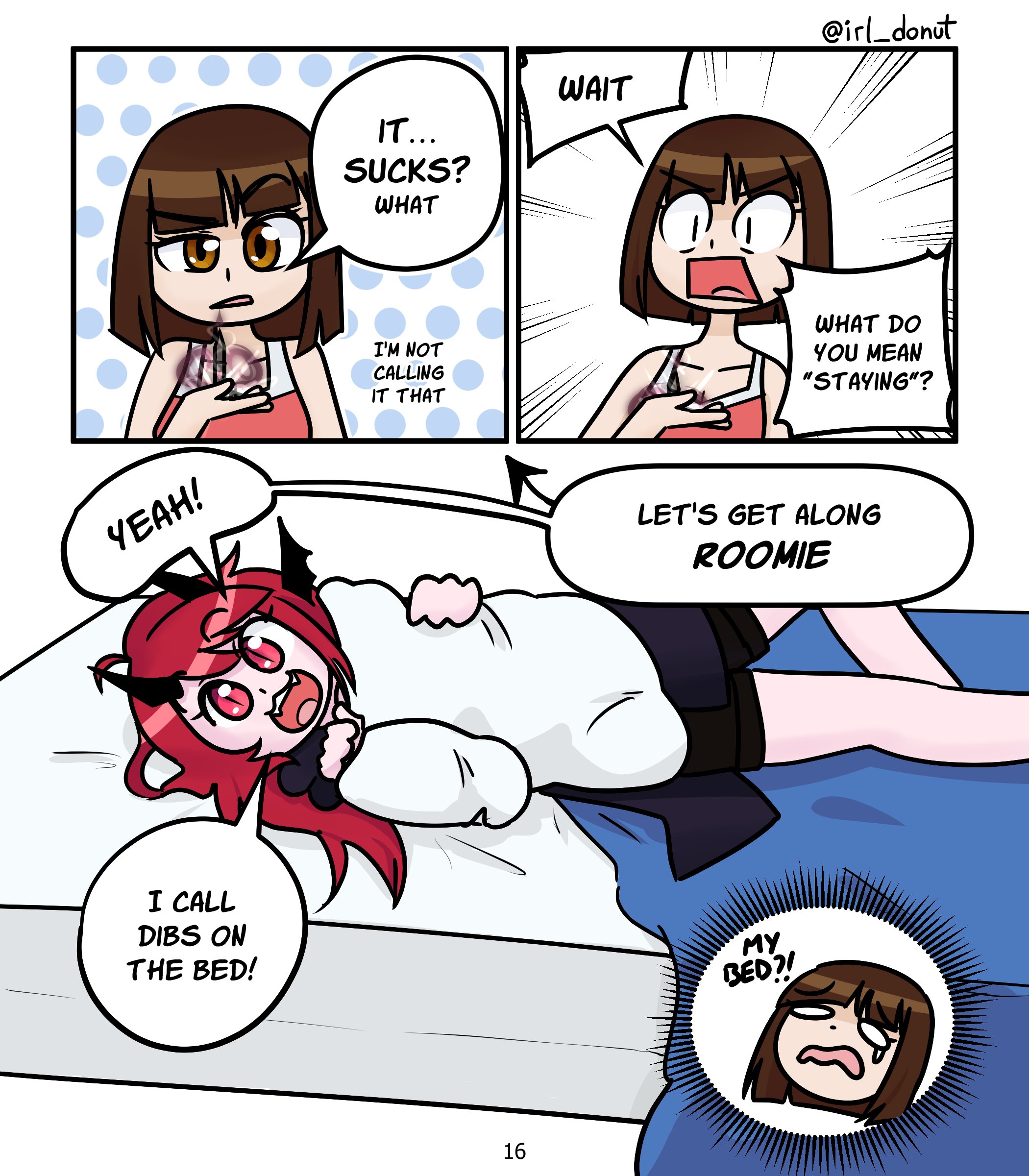 irl_donut on Twitter: "HRT the comic #16 it worked?? https://t.co/8LsvGwvfOx" / Twitter