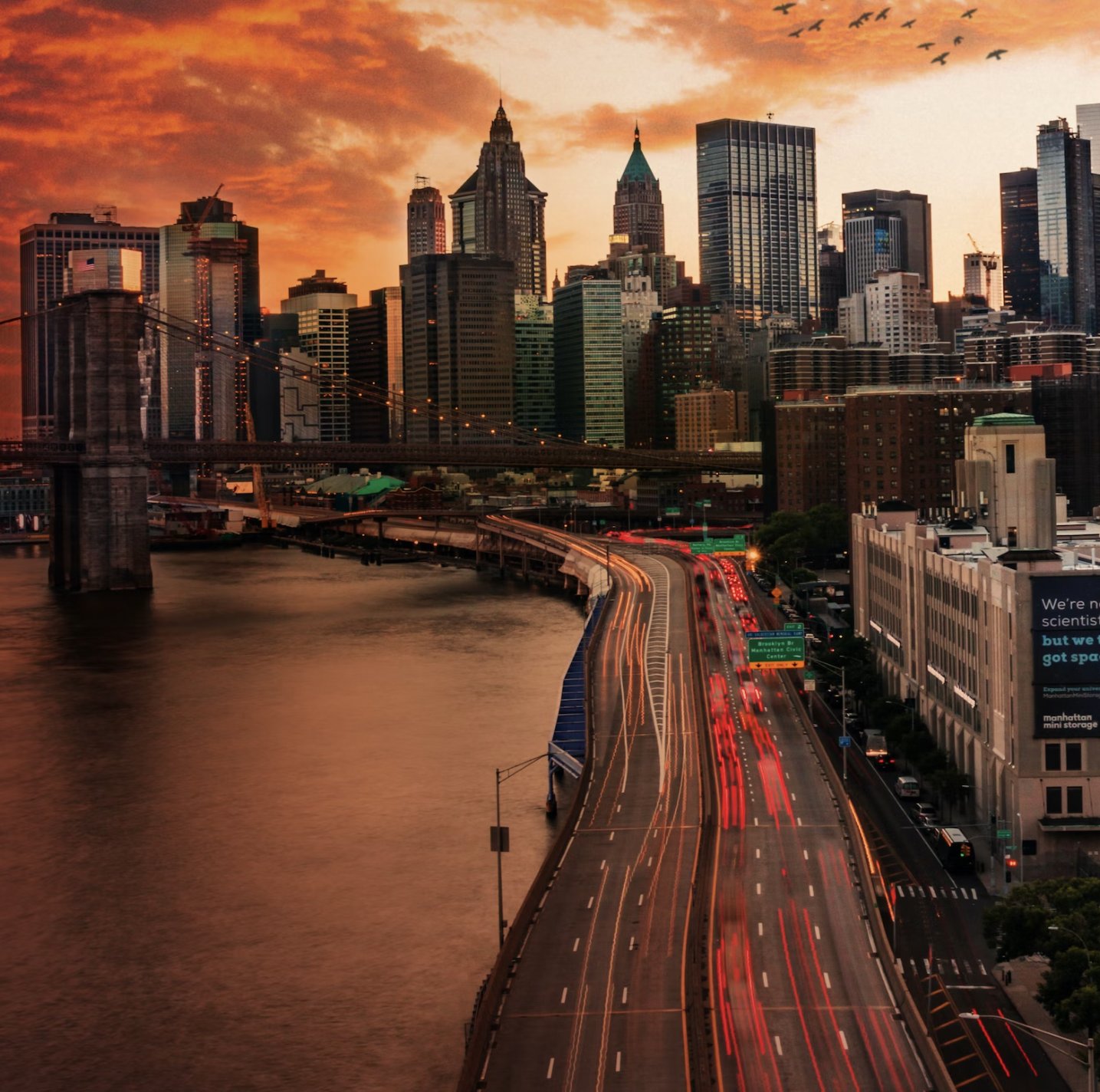 AI-generated street transformations on Twitter: "FDR Drive (Manhattan, NYC) https://t.co ...