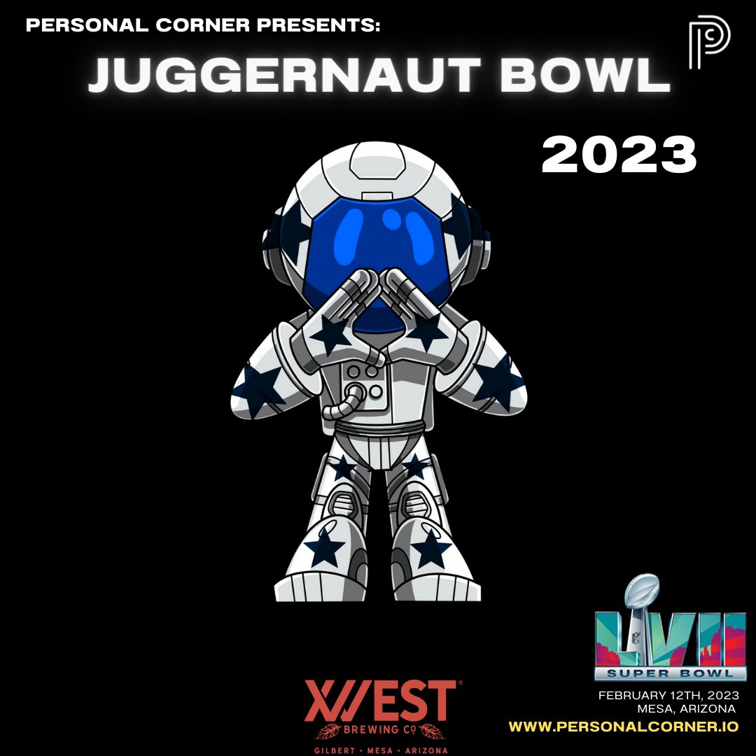 Personal Corner on Twitter: "🚨 Its 1 week away from the 2023 Juggernaut Bowl, a Super Bowl watch ...