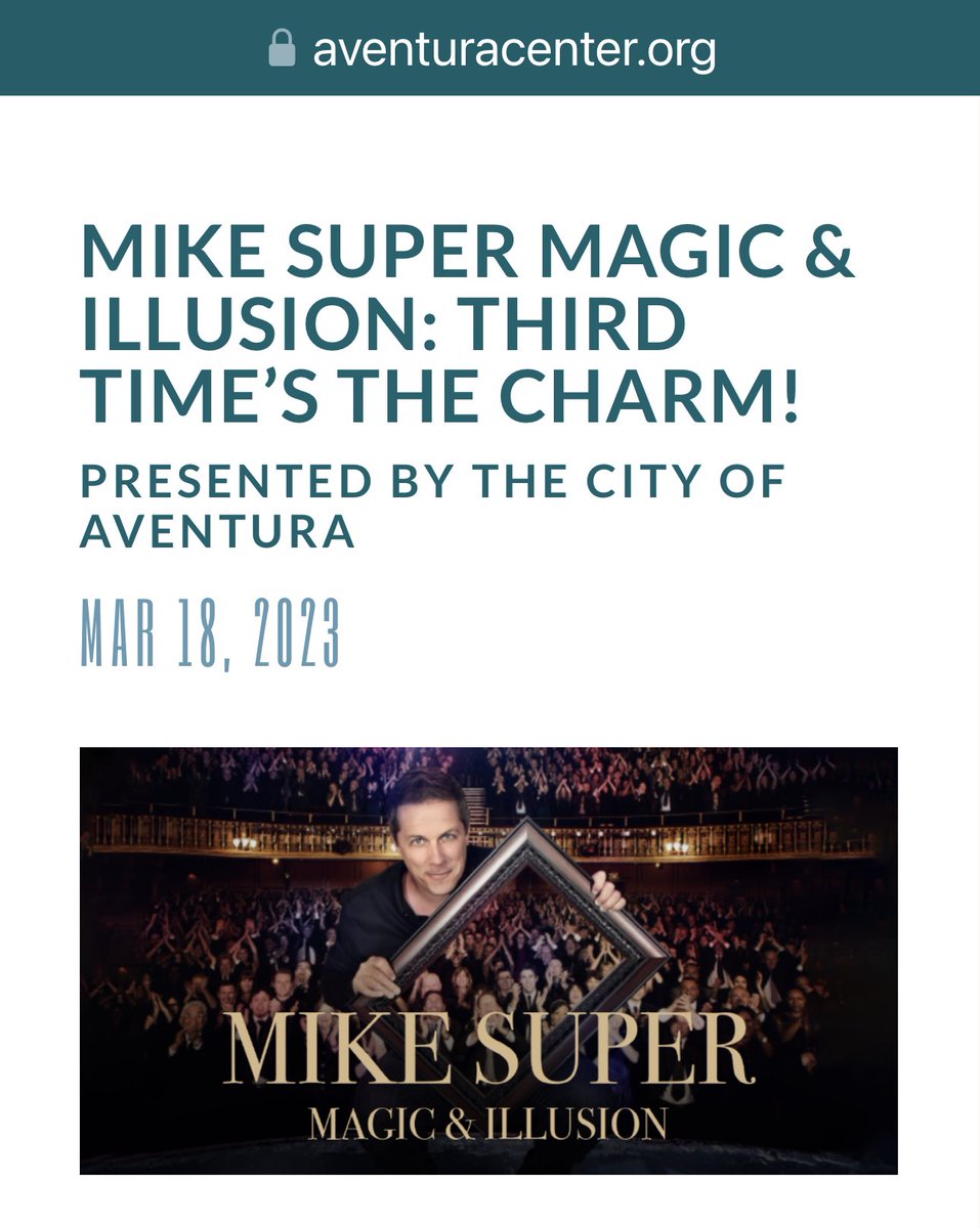 Mike Super - Magic & Illusion