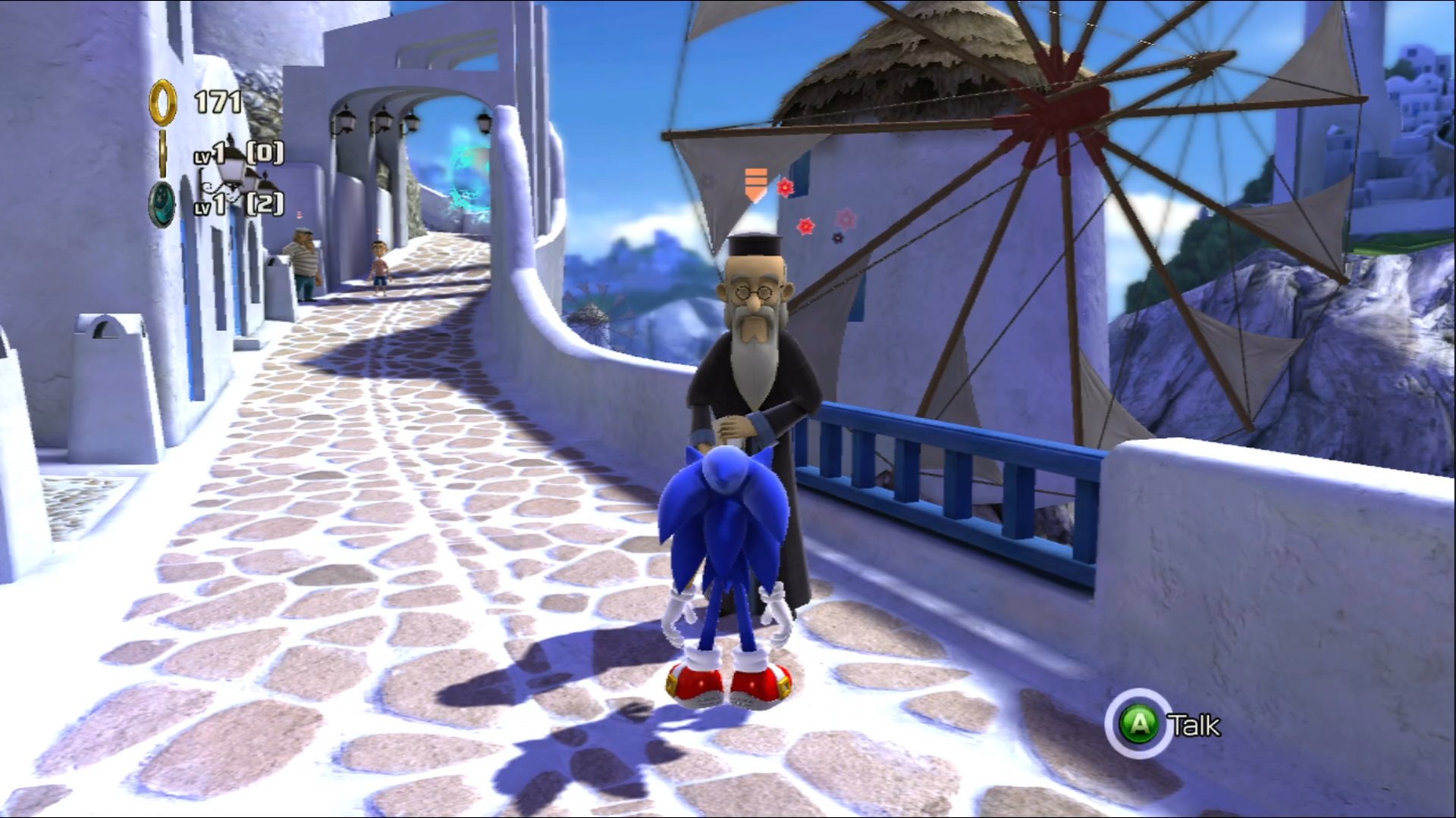 Sonic Unleashed Apotos Wallpaper