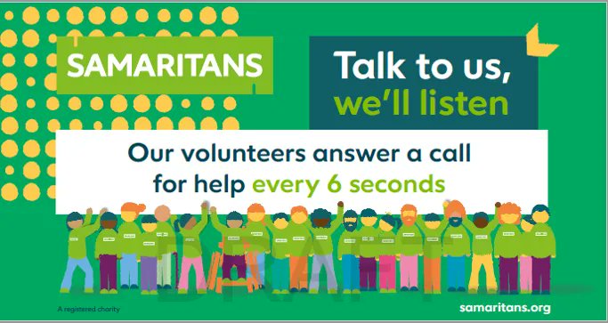 Bridlington Samaritans on Twitter: "Just a quick note, our volunteers ...