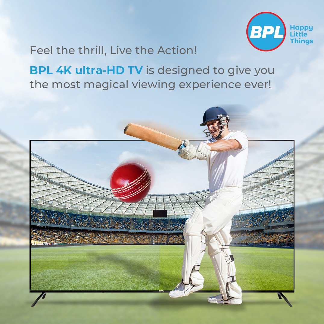 BPL India on Twitter: "Don't just watch cricket, live it with BPL TV's 4K Ultra HD. Experience ...