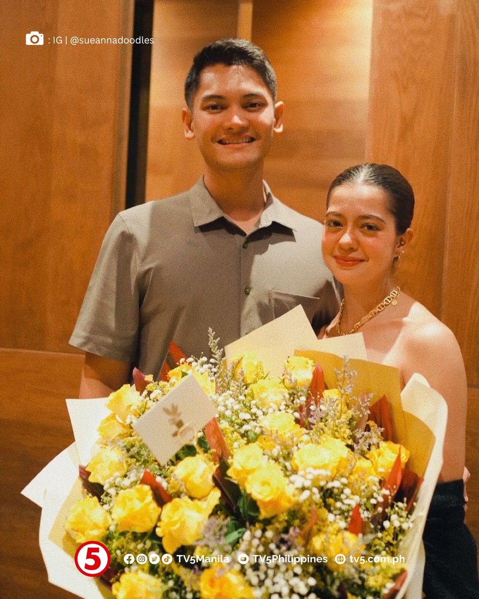 TV5 on Twitter: "Happy ang puso ni @sueanna_dodd dahil kasama niya sa Valentine's Day ang ...