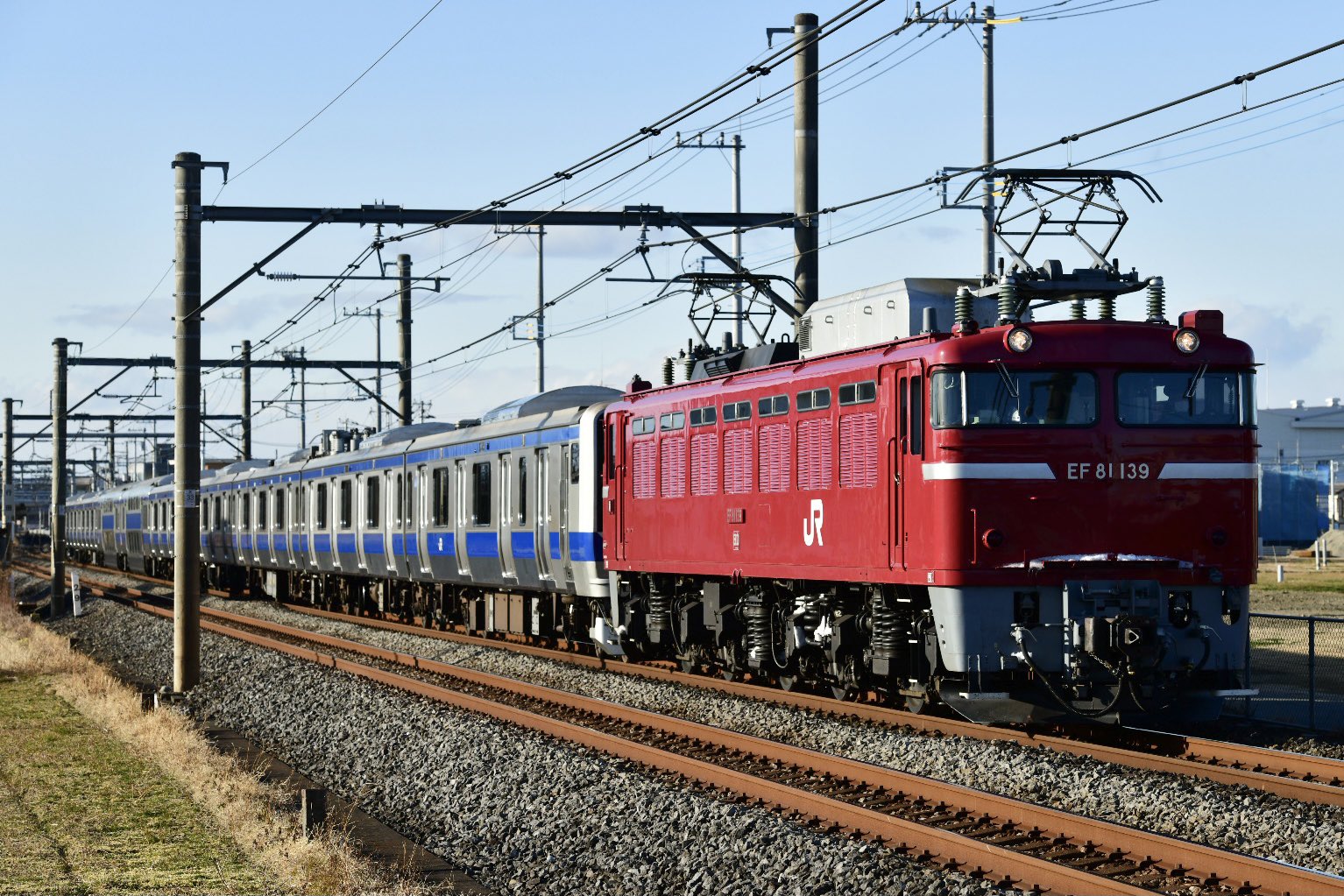 バリー隊 on Twitter: "2023/2.15 E531系秋田出場 配9822レ EF81 139+E531系K413編成 https://t.co/0DaXVEME6k" / Twitter