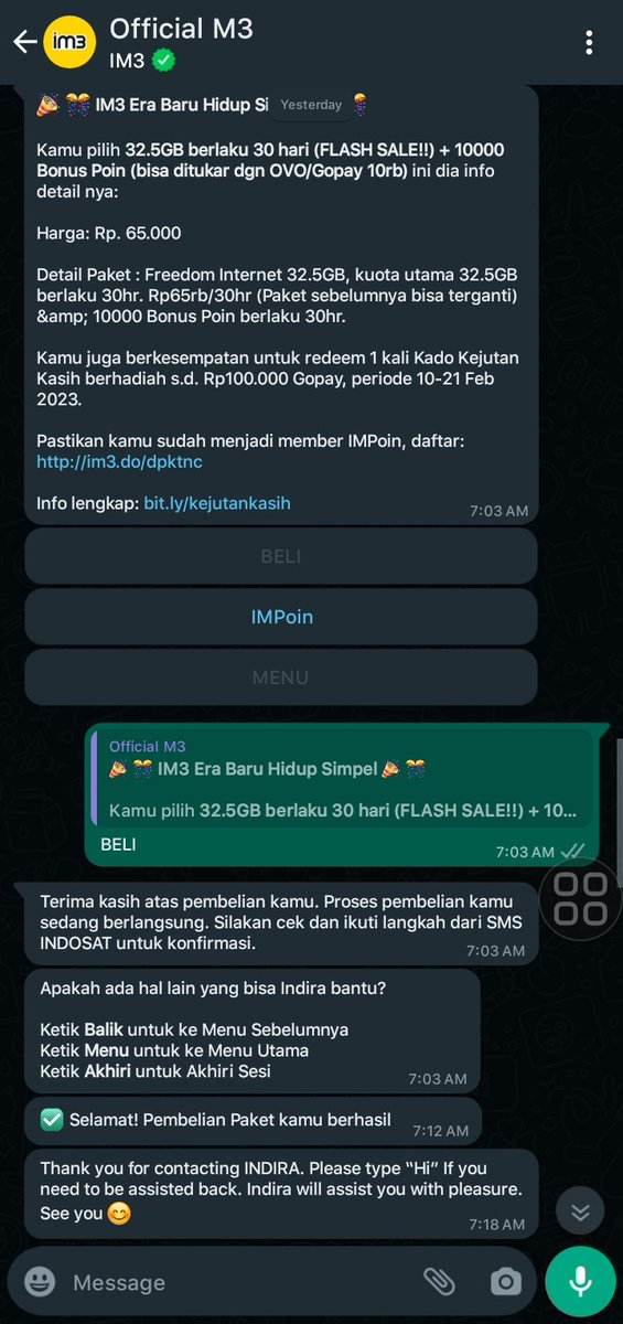 ga bole iri on Twitter: "niat mau hapus paket internet yg udah habis, malah salah hapus yg ...