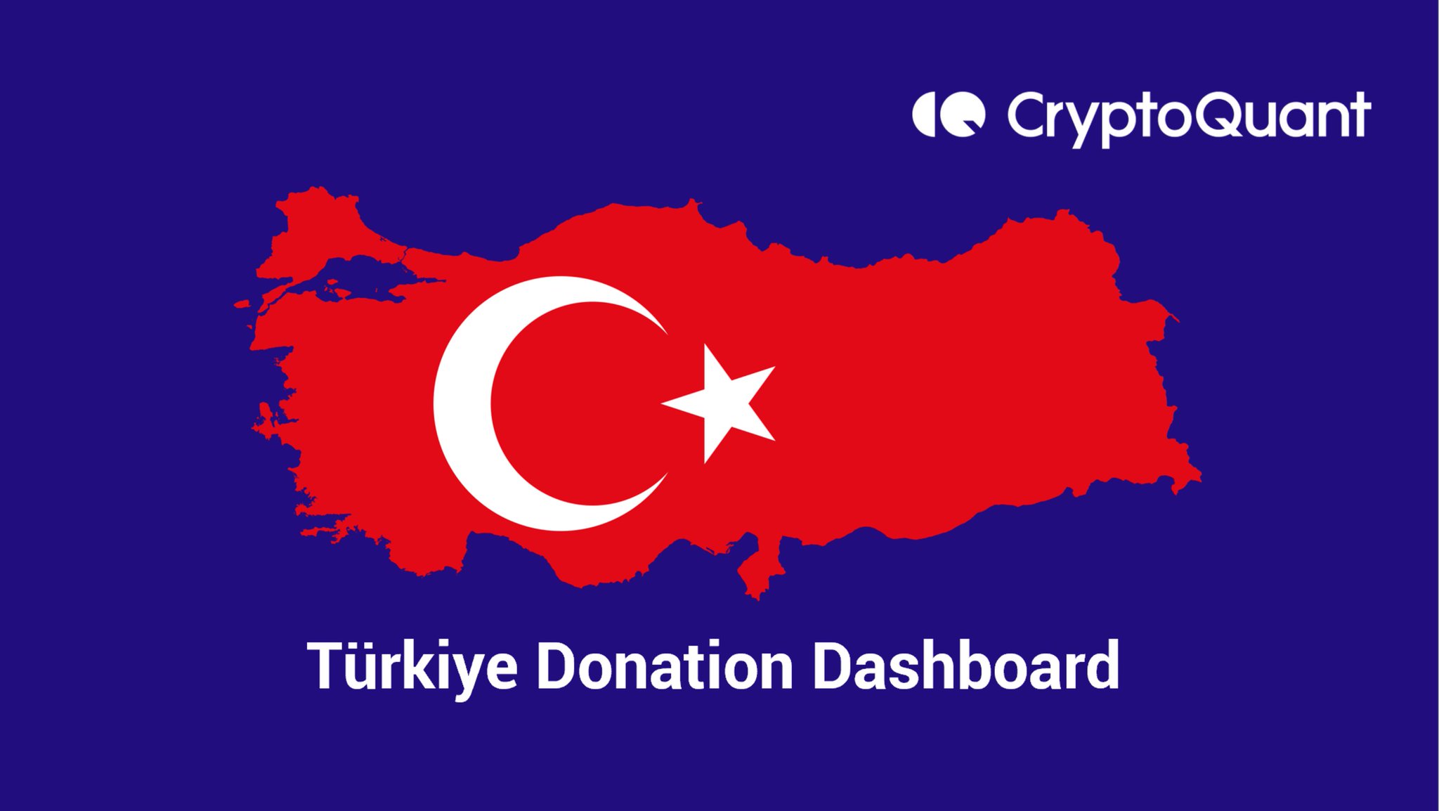 CryptoQuant.com on Twitter: "We're supporting Turkey's earthquake relief efforts by donating all ...