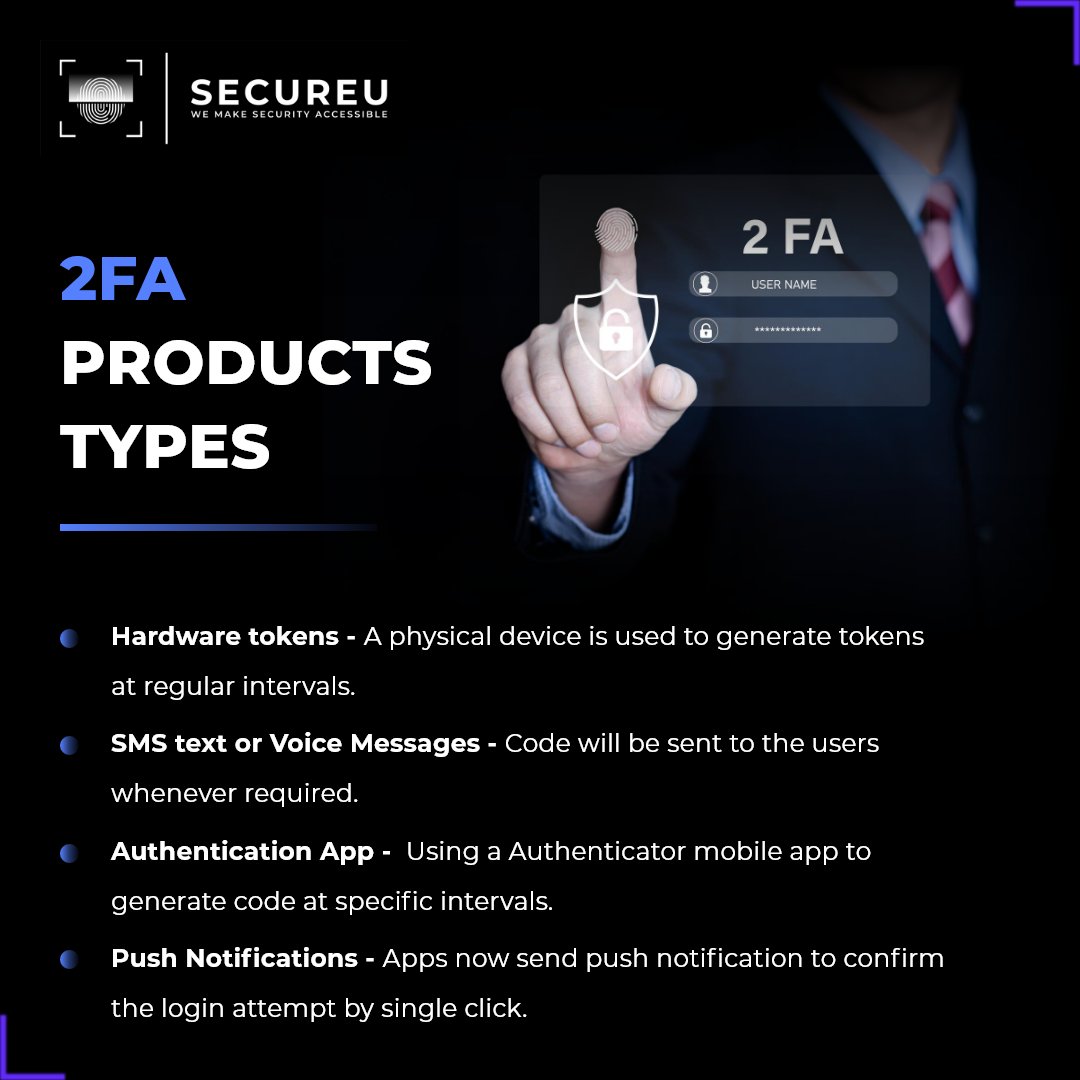 SECUREU on Twitter: "2FA (also known as 2-Step verification) is an additional layer of security ...