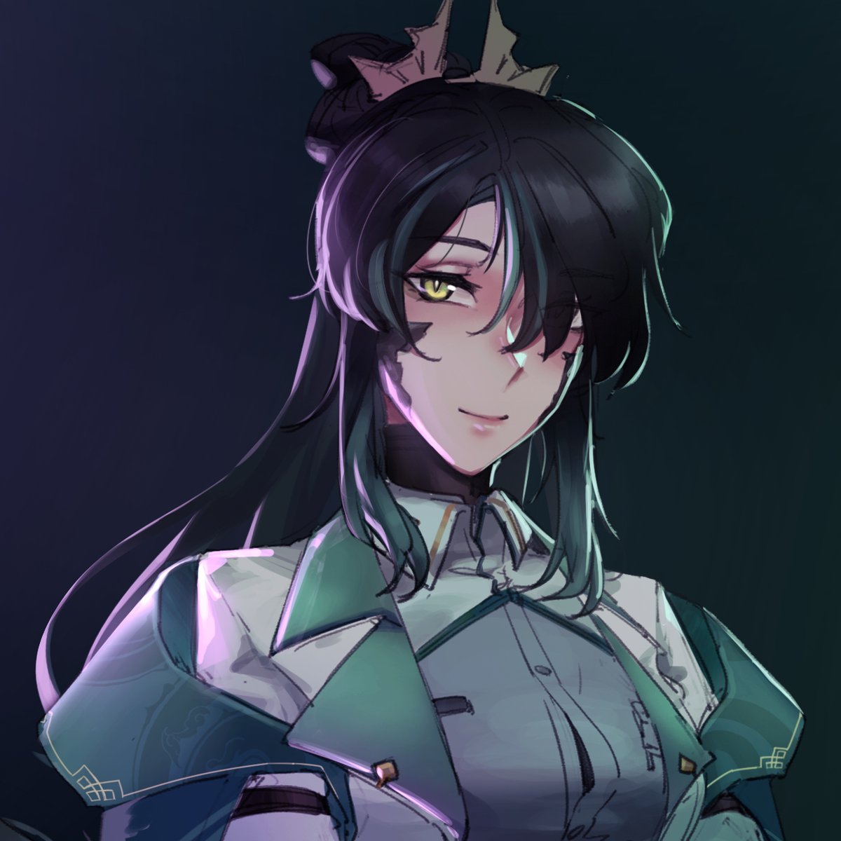 「first portrait for my starsector faction」|Dwangoのイラスト