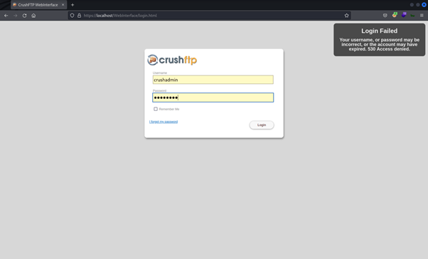 Ptrace Security GmbH on Twitter: "Vulnerability Causing Deletion of All Users in CrushFTP Admin ...