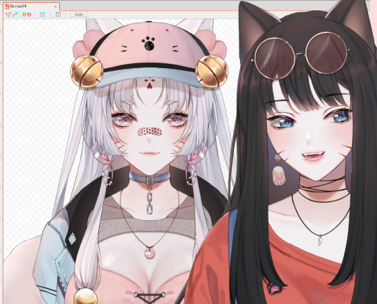 🌙🐈‍⬛ Baiyue & Maowa!!【Vtuber/Live2D】 on Twitter: "🔴 LIVE! This is the last day of rigging Baiyue ...