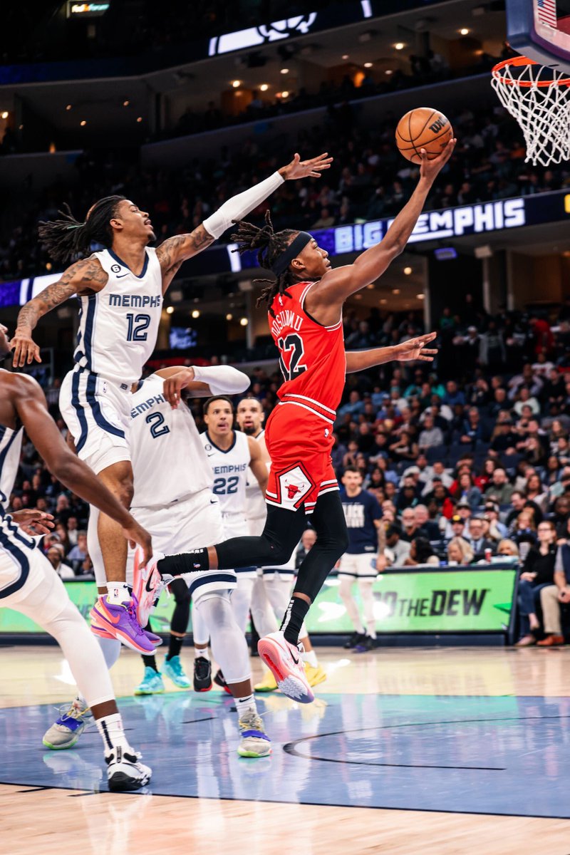 Ayo is raising his game. Chicago Bulls @chicagobulls