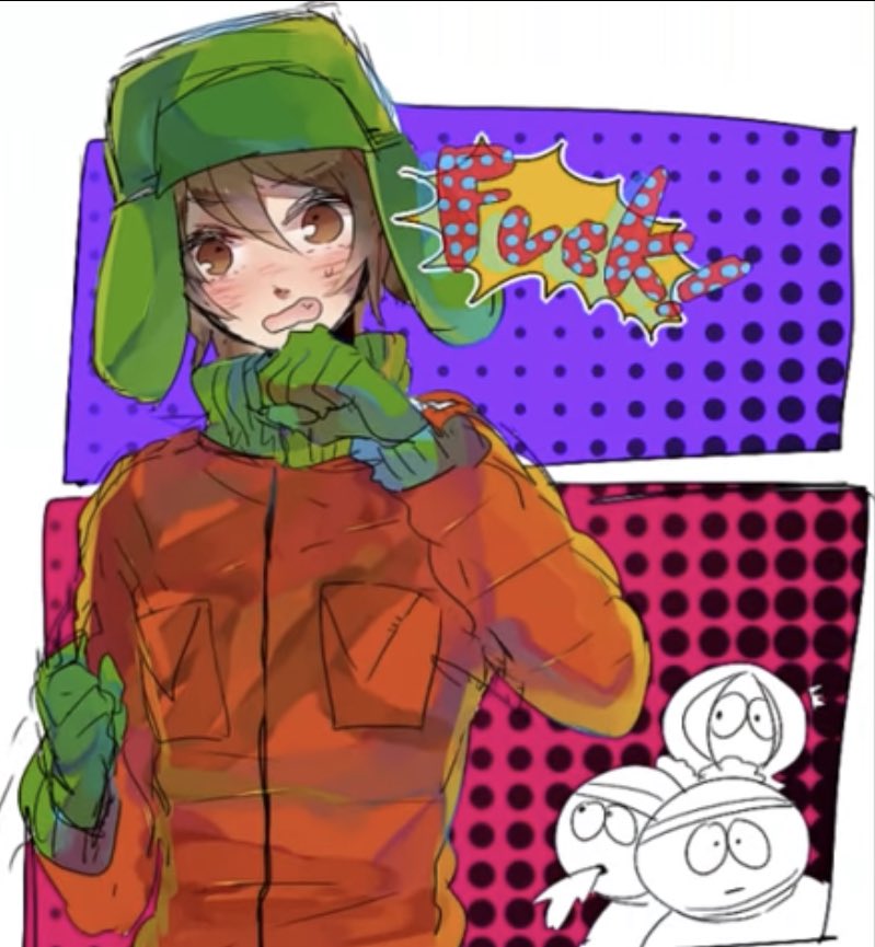 South Park Kyle Without Hat Anime