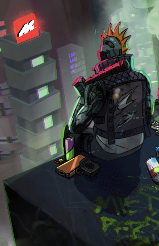 Mob Studios on Twitter: "A world that was rebuilt from the ashes of the Slums and the Infected ...