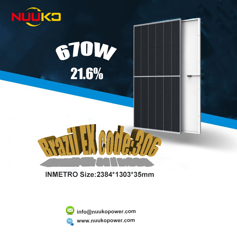 Soom Solar Technology Co.,Ltd on Twitter: "NUUKO 670W solar panels for Brasil market. https://t ...